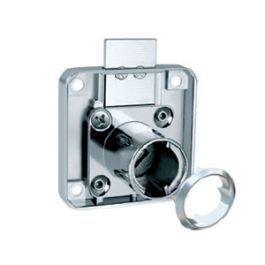 DRAWER LOCK HOUSING NICKEL