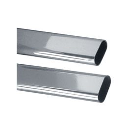 Oval Steel Closet Rod